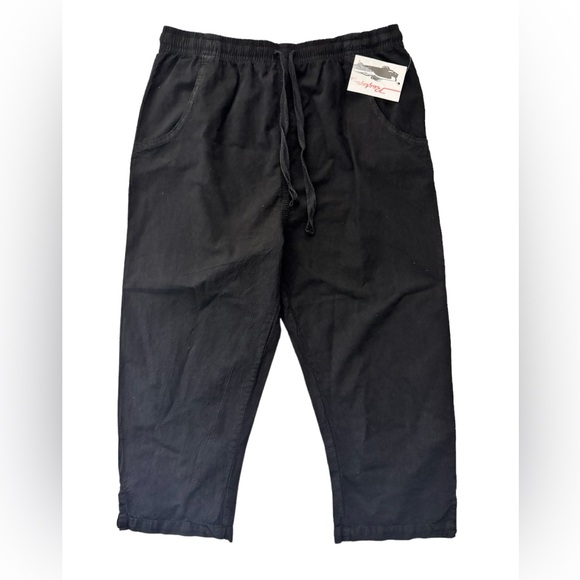 Ragtop | Pants & Jumpsuits | 3 5 Ragtop Cotton Black Capri Pants Size ...